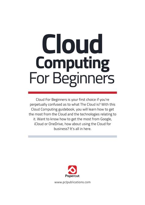 Cloud Computing For Beginners Pcl Publications
