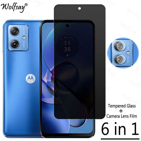 Privacy Screen Protector For Motorola Moto G64 5g Anti Spy Tempered