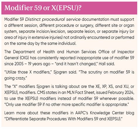 Realize The Power Of The Modifier Aapc Knowledge Center