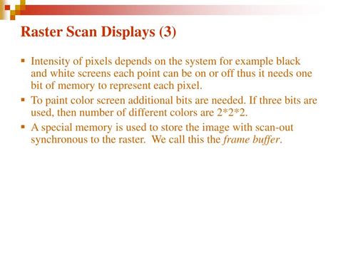 PPT Introduction To Raster Scan Display PowerPoint Presentation Free Download ID