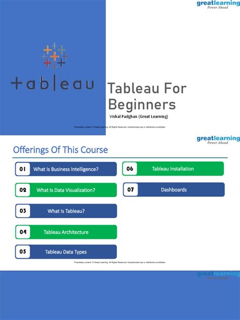 data visualisation using tableau pdf business intelligence