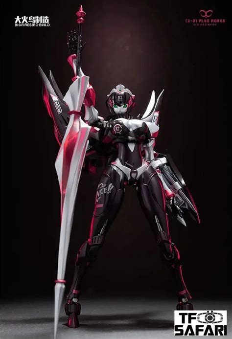 Big Fire Bird Toy Ex 01 Plus Ex01plus Ex01p Mooka Mocha Arcee 19cm