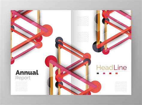 Premium Vector Geometric Molecule Abstract Background Vector