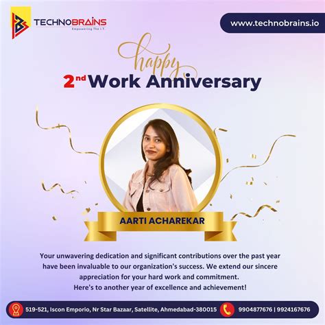 Technobrains Business Solutions On Linkedin Workanniversary