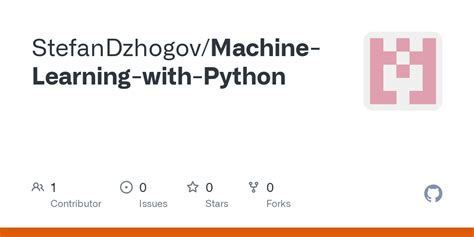 GitHub StefanDzhogov Machine Learning With Python