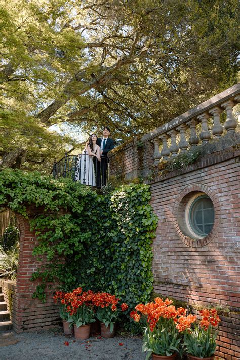 Filoli Gardens Engagement Photography With Spring Blooms Showit Blog