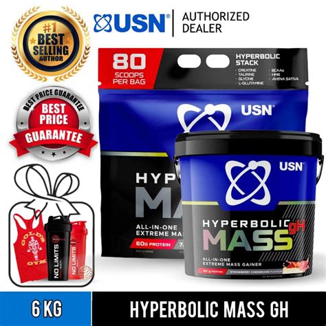 Halal 6kg Usn Hyperbolic Mass Gh Extreme Weight Gainer Protein Powder