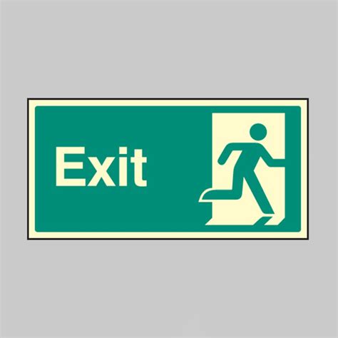 Exit Right Symbol Safety Signs And Solutions