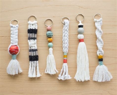 21 DIY Macrame Keychain Ideas Worth A Try Bright Stuffs