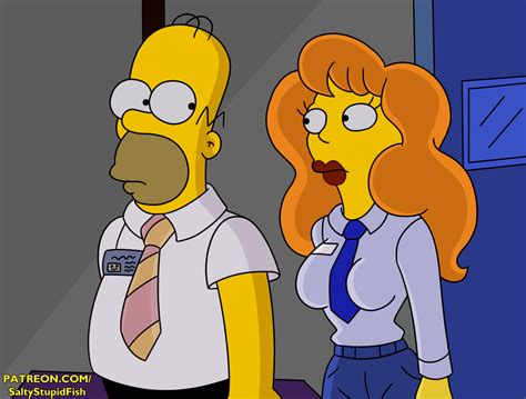 Homer And Mindy By Saltystupidfish On Deviantart