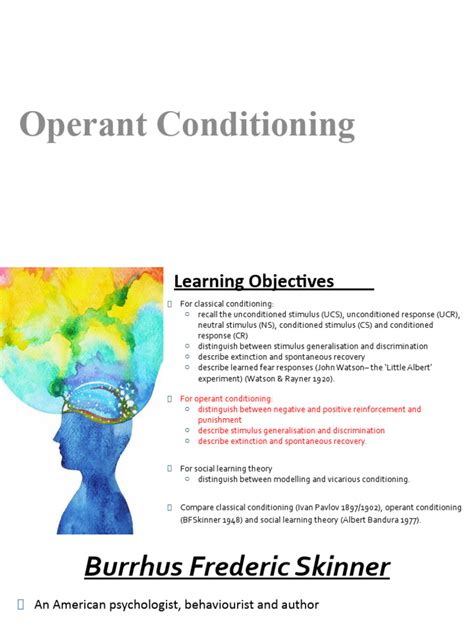 Operant Conditioning Pdf Classical Conditioning Reinforcement