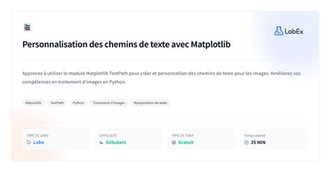 Matplotlib Textpath Manipulation Dimages En Python Labex