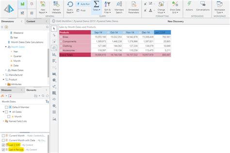 creating a calculation to provide difference between two columns of