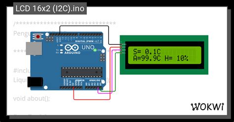 Lcd With Ultrasonic Sensor Wokwi Esp32 Stm32 Arduino Simulator Xxx