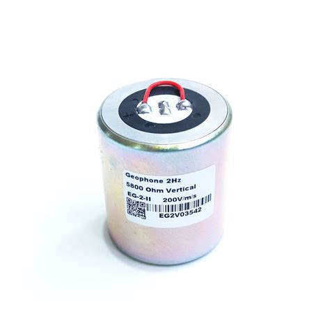 High Sensitivity Geophone 2Hz Vertical Seismic Geophone Sensor Geophysical Equipment