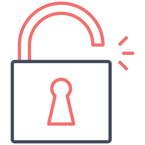 Padlock Generic Color Outline Icon