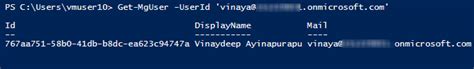 Installing Ms Graph Powershell Module