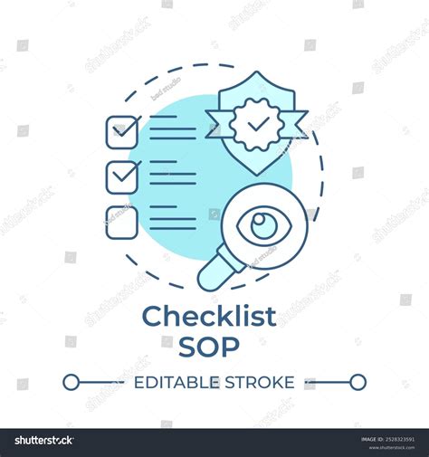 Checklist Sop Over 29 Royalty Free Licensable Stock Illustrations