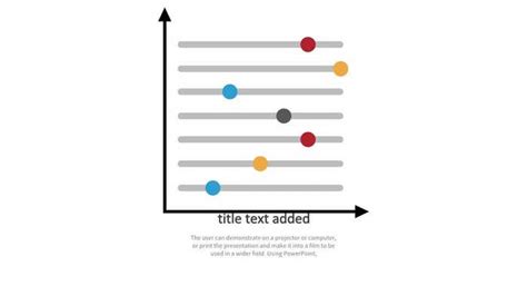 Line Graph With Different Colored Dots PowerPoint Template Free Download Pikbest