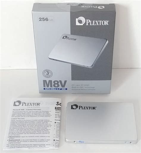 CDRLabs.com - Box Contents and Physical Features - Plextor M8V 256GB ...