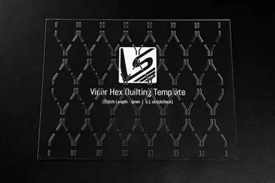 Compact Acrylic Template 5 Bundle Stitch