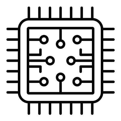 Chip Vector Icon 21645093 Vector Art At Vecteezy Chip Vector Icon 21645093 Vector Art At Vecteezy