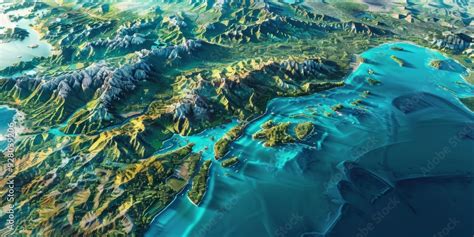 Comprehensive Geographic And Urban Layout Map Of Java Island With Major Cities Landmarks And
