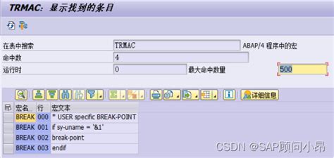 Sap入门技术分享四：模块化程序sap 子例程 传递內表 Csdn博客