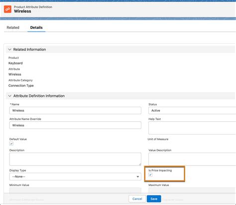 implement attribute based pricing for products