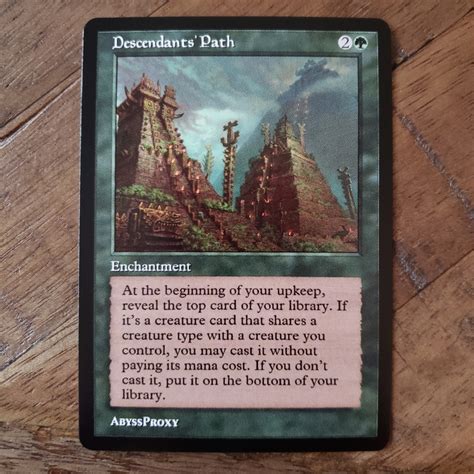 Descendants Path A Mtg Abyss Proxy Shop Enhance Your Commander And Edh Decks With Mtg Proxies