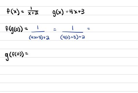 solved find two different functions f x and g x that have the same