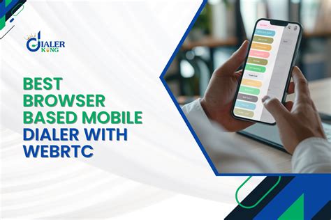 Browser Based Mobile Dialer Webrtc Call From Your Browser