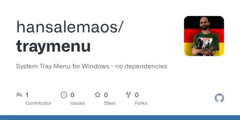 GitHub Hansalemaos Traymenu System Tray Menu For Windows No Dependencies