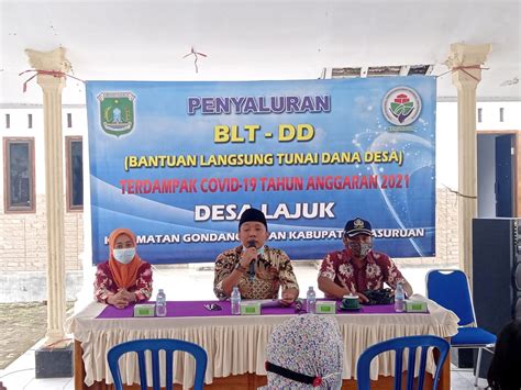Penyaluran Bantuan Langsung Tunai Dana Desa Tahap I Tahun 2021 ~ Kim