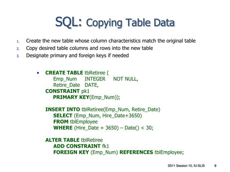 ppt structured query language powerpoint presentation free download