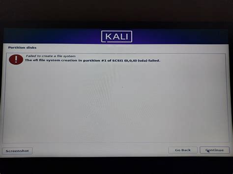 Im Booting Kali Into Ventoy And This Massage Pops Up Rlinux
