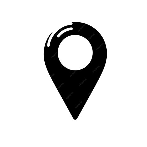 Premium Vector Location Pin Icon
