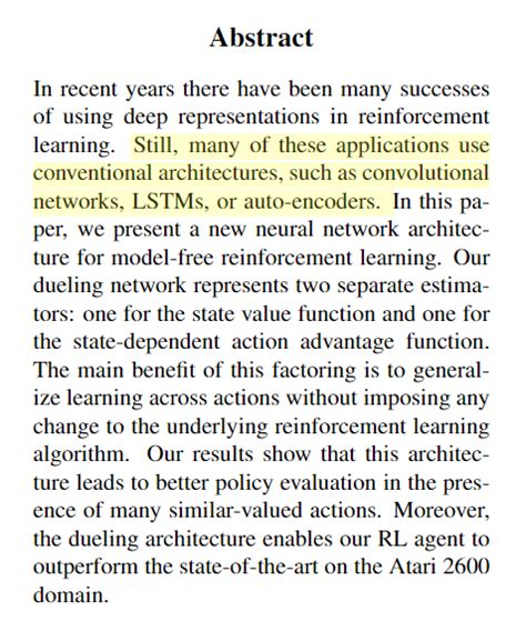 [ archived post ] dueling network architectures for deep reinforcement