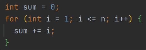 For Statement In Sum