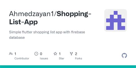 Github Ahmedzayan1shopping List App Simple Flutter Shopping List