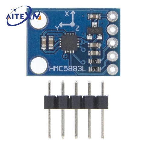 Gy 273 Gy273 Qmc5883l Module Triple Axis Compass Magnetometer Sensor 3v