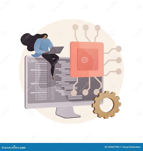 System Software Development Abstract Concept Vector Illustration Stock Vector Illustration Of