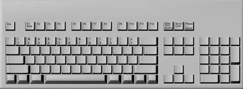 Computer Keyboard Texture