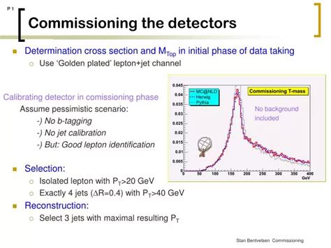 Ppt Commissioning The Detectors Powerpoint Presentation Free