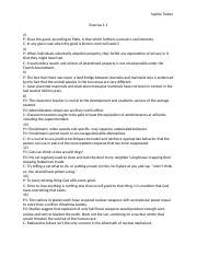 Philosophy Logic Exercise 1 Docx Sophie Tucker Exercise 1 1 2 P Since The Good According To