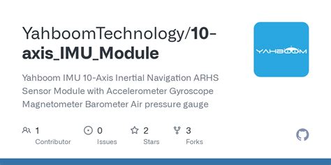 GitHub YahboomTechnology Axis IMU Module Yahboom IMU Axis Inertial Navigation ARHS
