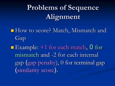 Ppt Design And Creation Of Multiple Sequence Alignments Unit 13 Powerpoint Presentation Id