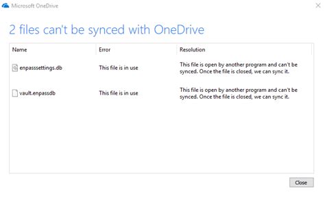 Sync Problems Using Onedrive Desktop Enpass Discussion Forum