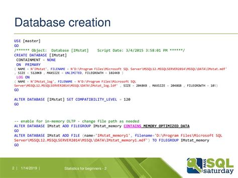 Statistics For Beginners In Memory Oltp Ppt Download