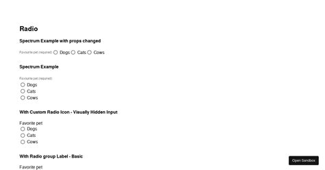 UseRadio Spectrum Forked Codesandbox